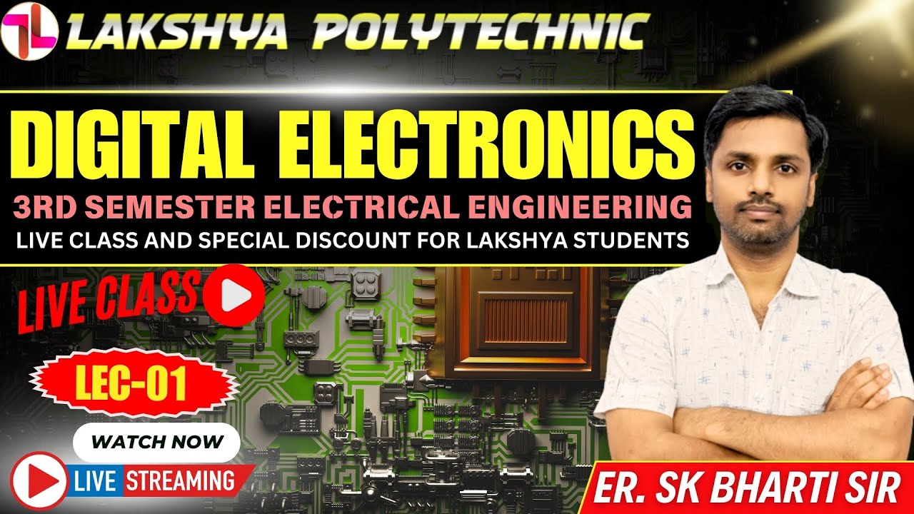 INTRODUCTION CLASS | DIGITAL ELECTRONICS | 3RD SEM ELECTRICAL & ELECTRONICS | #sbtebihar # ...
