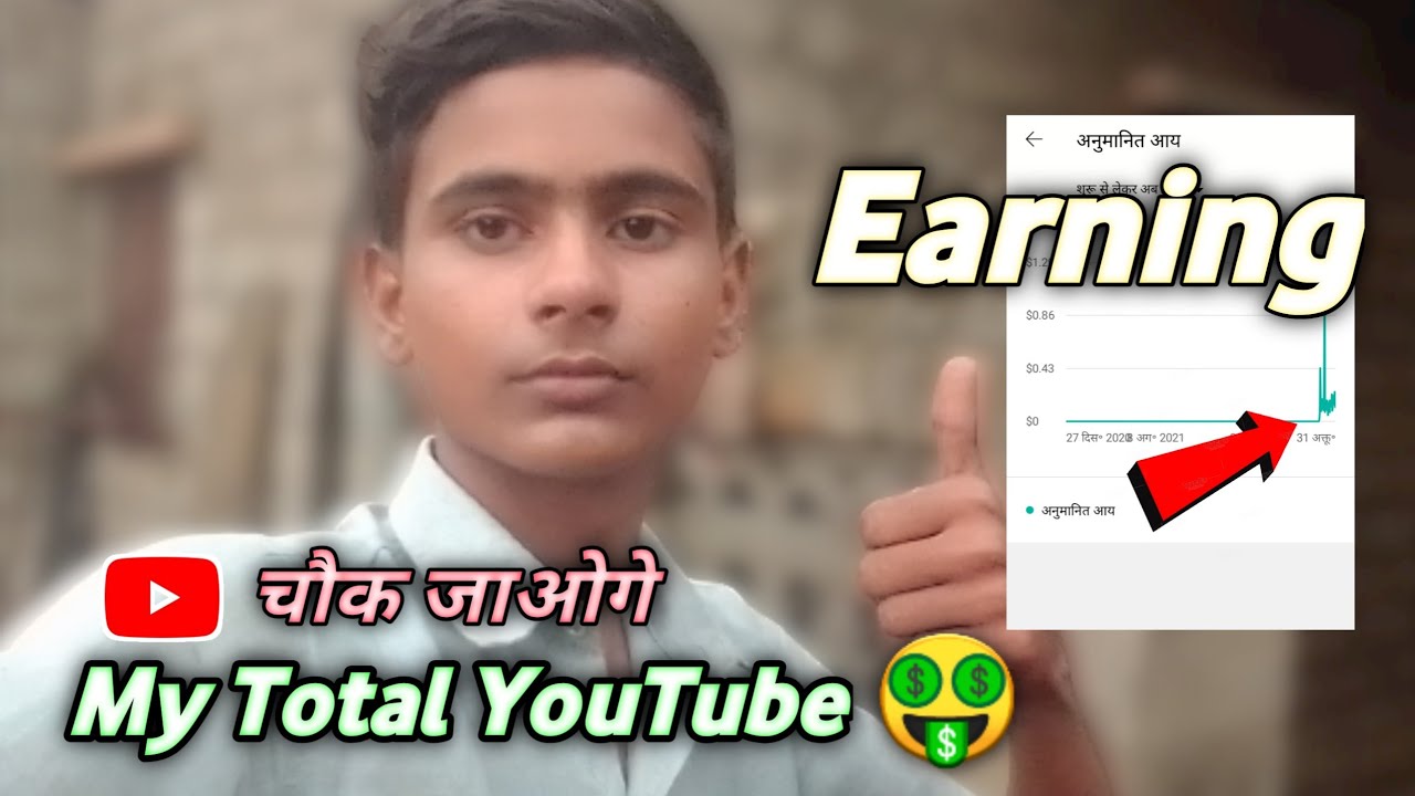 My Total YouTube Earning 🤑 #Qna - YouTube