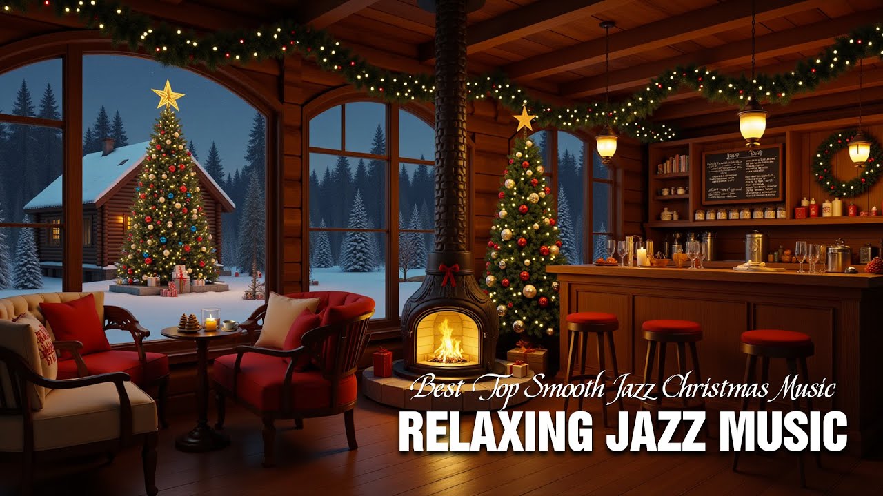 Top Christmas Jazz Album 2025🎄 Warm Christmas Space🎄 Relaxing Christmas ...