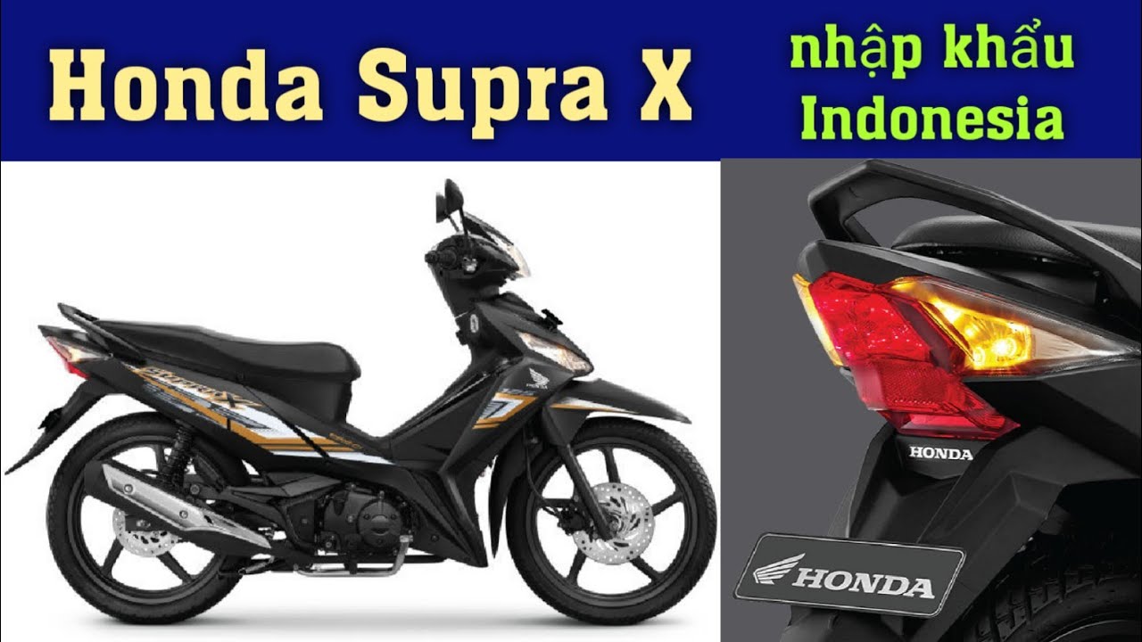 Honda Supra X 125, thông tin mới nhất về dòng xe này! - YouTube