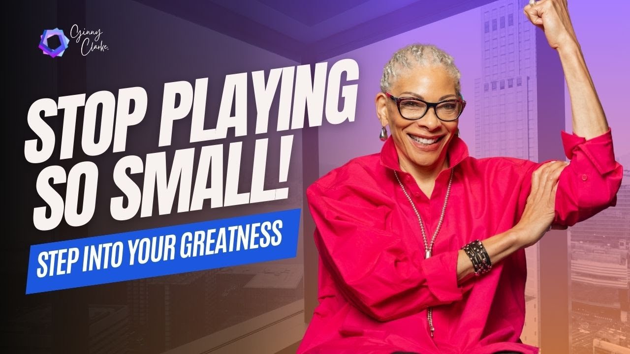 Step into Your Greatness and Stop Playing Small - YouTube