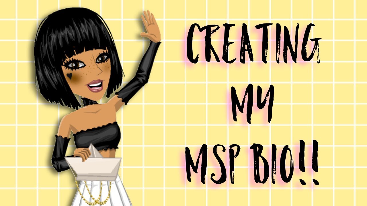 CREATING MY MSP BIOGRAPHY || MARINA PLAYS MSP!! - YouTube