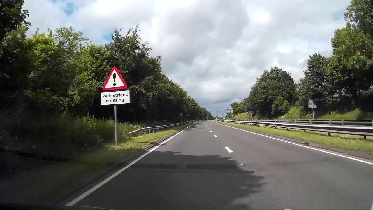 Drive From Balmullo To Dundee Scotland - YouTube