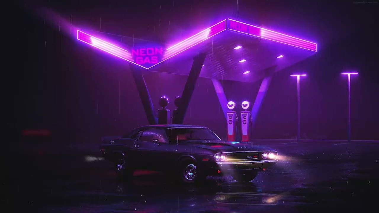 Neon Gas Station Live WallpaperBEST WALLPAPER PC Live Wallpaper 4K ...
