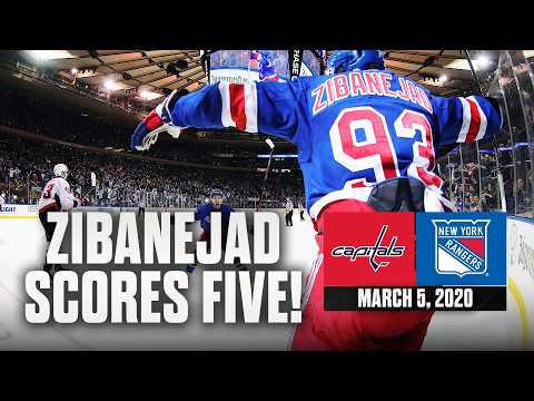 FULL REPLAY: Mika Magic | Capitals vs. Rangers | 2019-20 NHL Regular Season