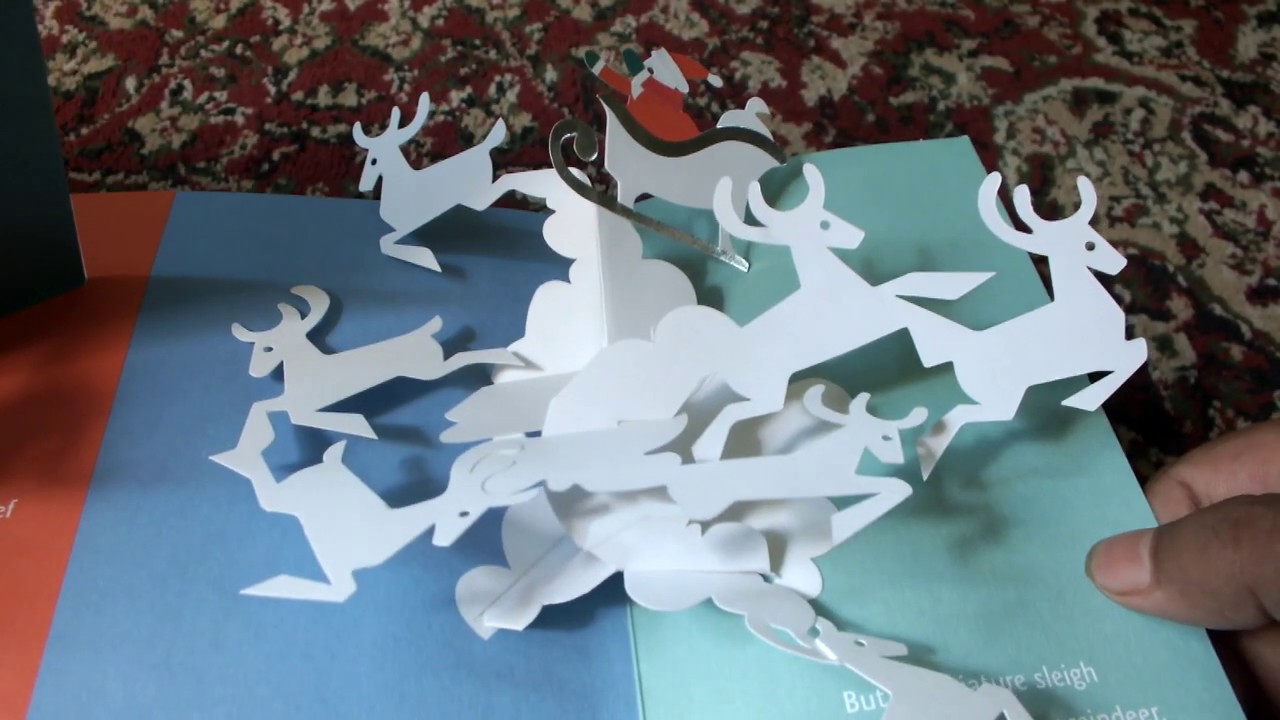 The Night Before Christmas: A Pop Up Book - YouTube