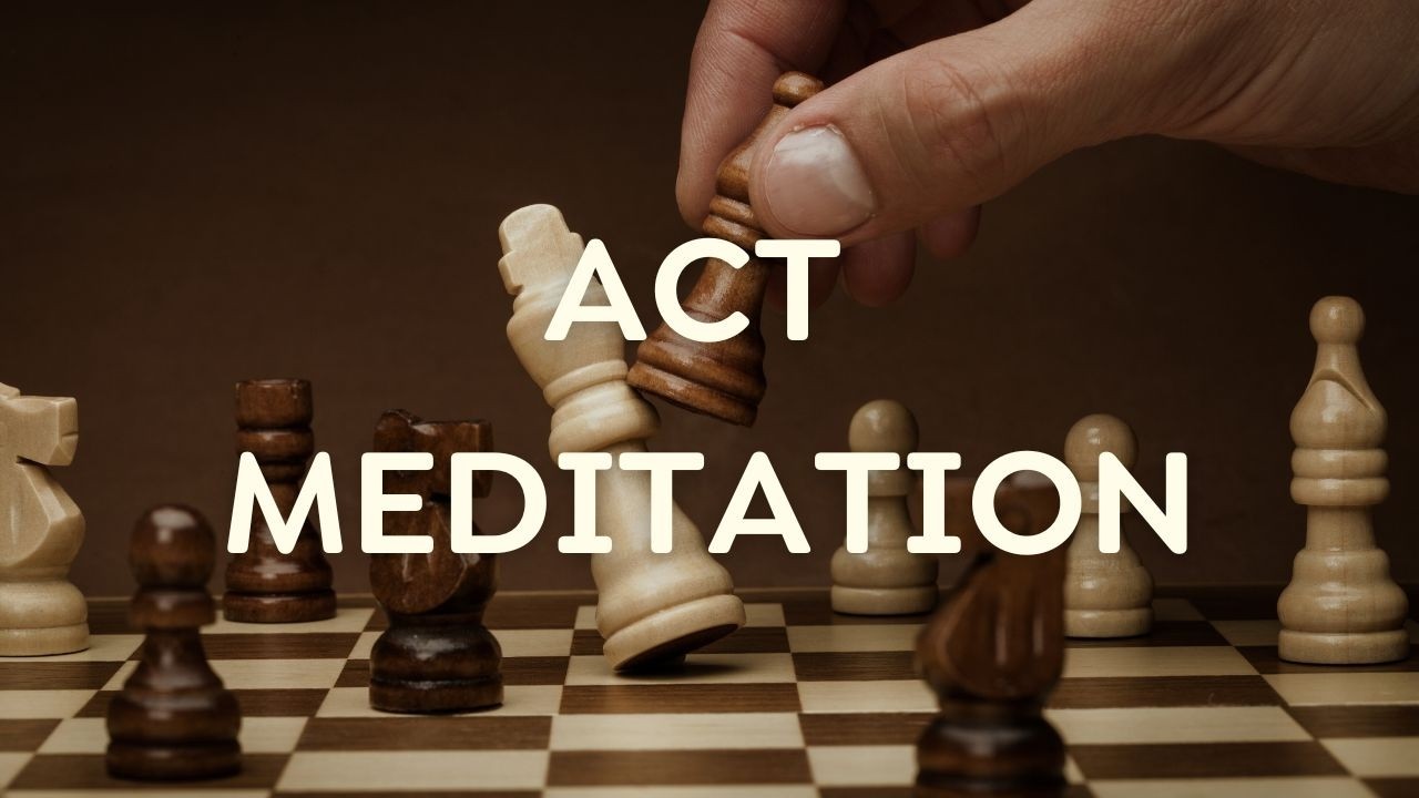 ACT Chessboard Metaphor - Guided Mindfulness Meditation - YouTube