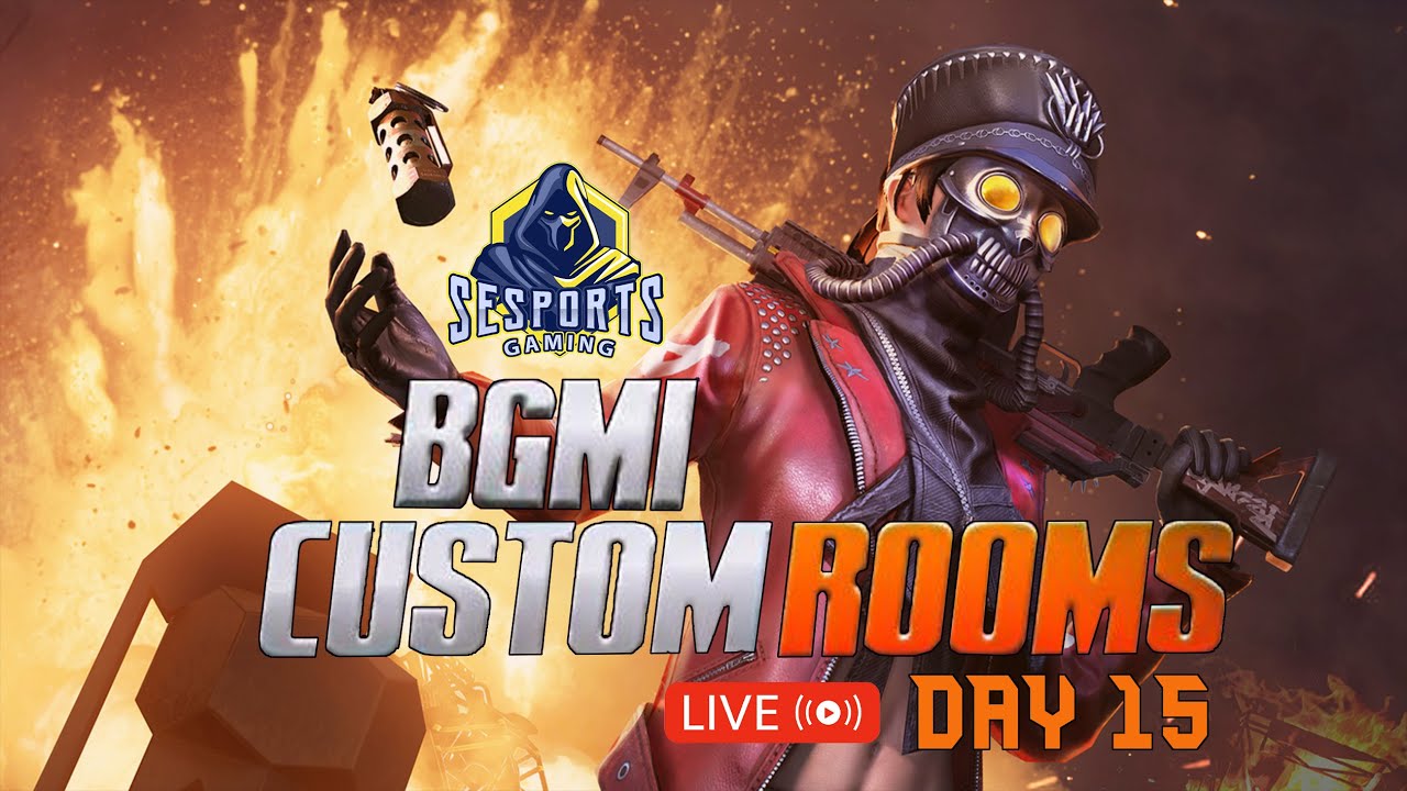 BGMI CUSTOM ROOM MATCH LIVE | SE ESPORTS | QUALIFICATION ROUND | DAY 15 ...
