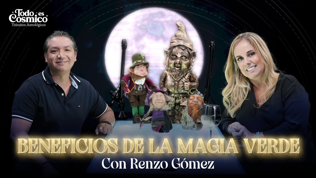 Beneficios de la magia verde #todoescosmico - YouTube