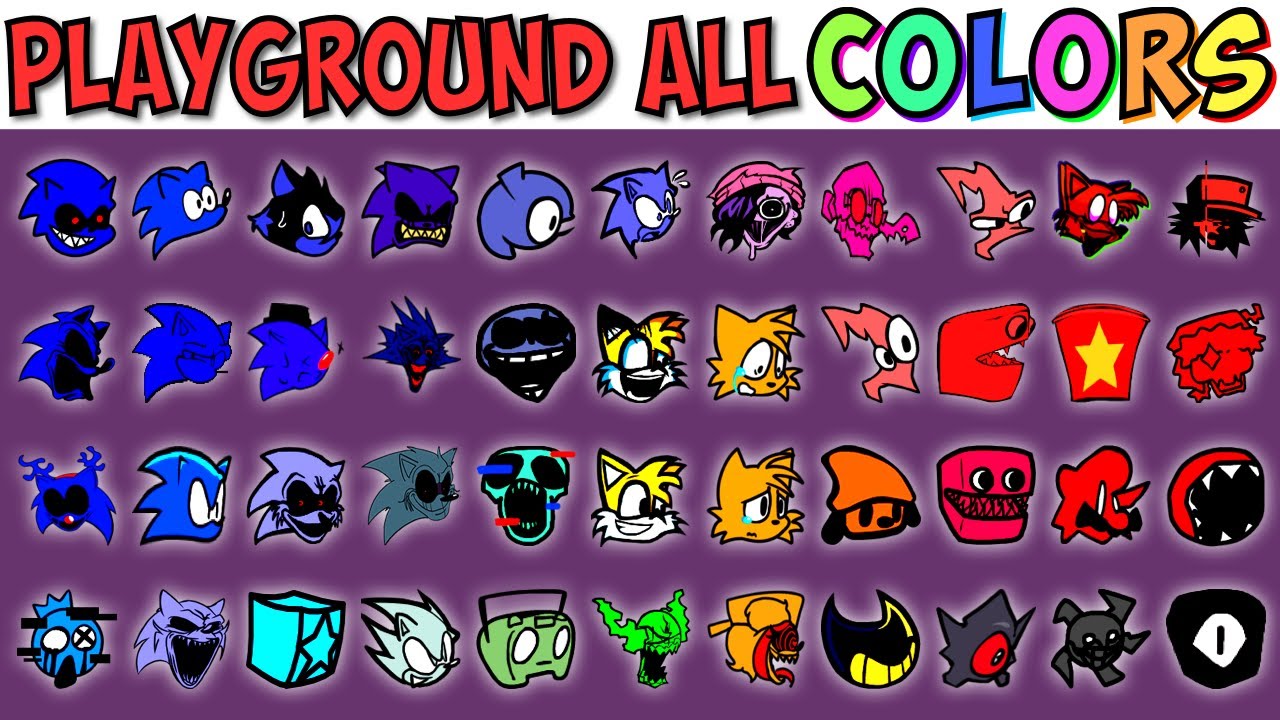 FNF Character Test | Gameplay VS My Playground | ALL Characters Test ...