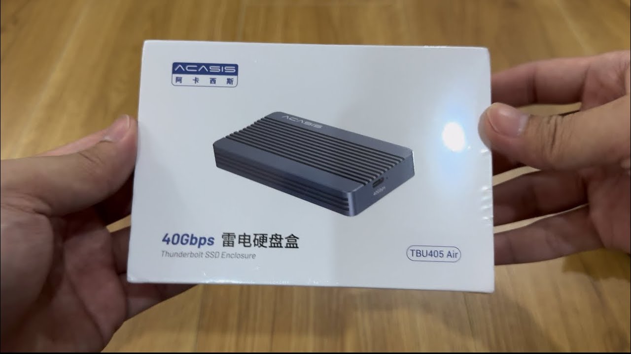 Unboxing SSD Box Acasis Thunderbolt TBU405 Air Alumium 40Gbps YouTube unboxing-ssd-box-acasis-thunderbolt-tbu405-air-alumium-40gbps-youtube