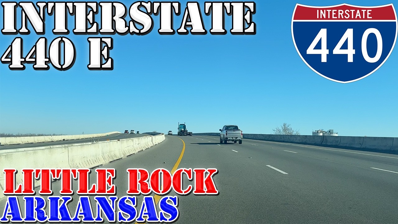 I-440 East - Little Rock - Arkansas - 4K Highway Drive - 2026 - YouTube