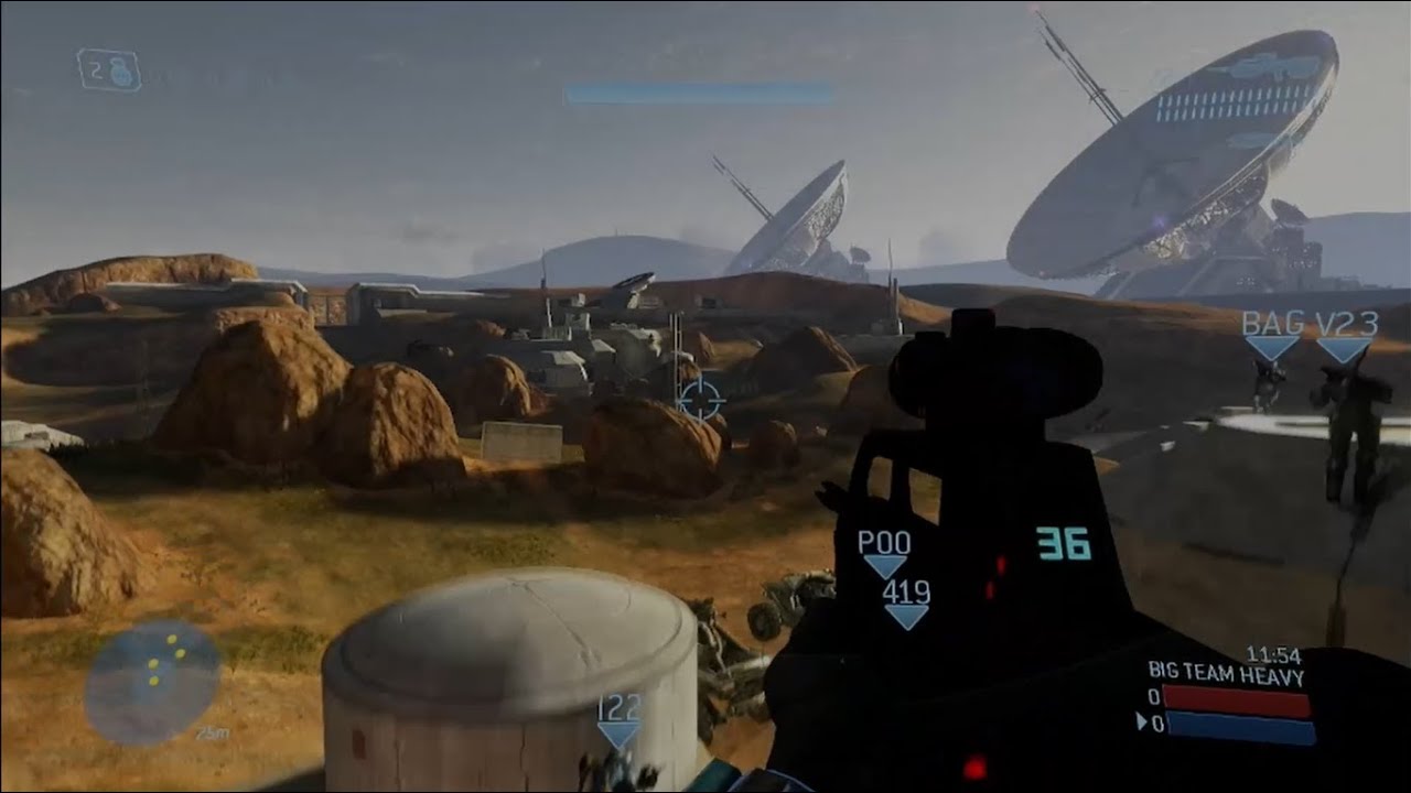 Halo 3 MCC Big Team Slayer Heavy - Standoff - YouTube