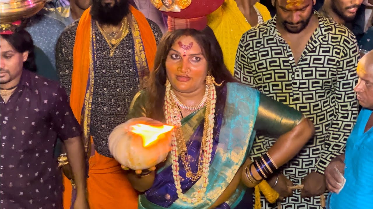 Edupayala Jatara 2024 | Jogini Harini Bonam 2024 | Shiva Sathula Bonalu ...