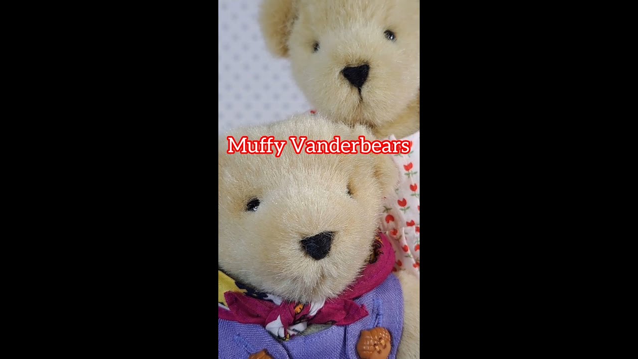 Muffy Vanderbears, jointed toy bears with incredibly cute fashions ...