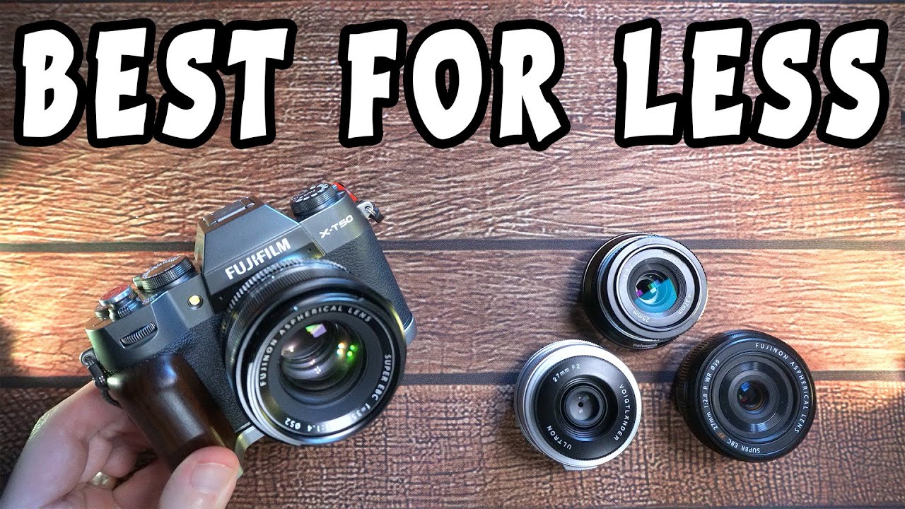 THE ULTIMATE Fujifilm Lens Guide For 2025 - YouTube