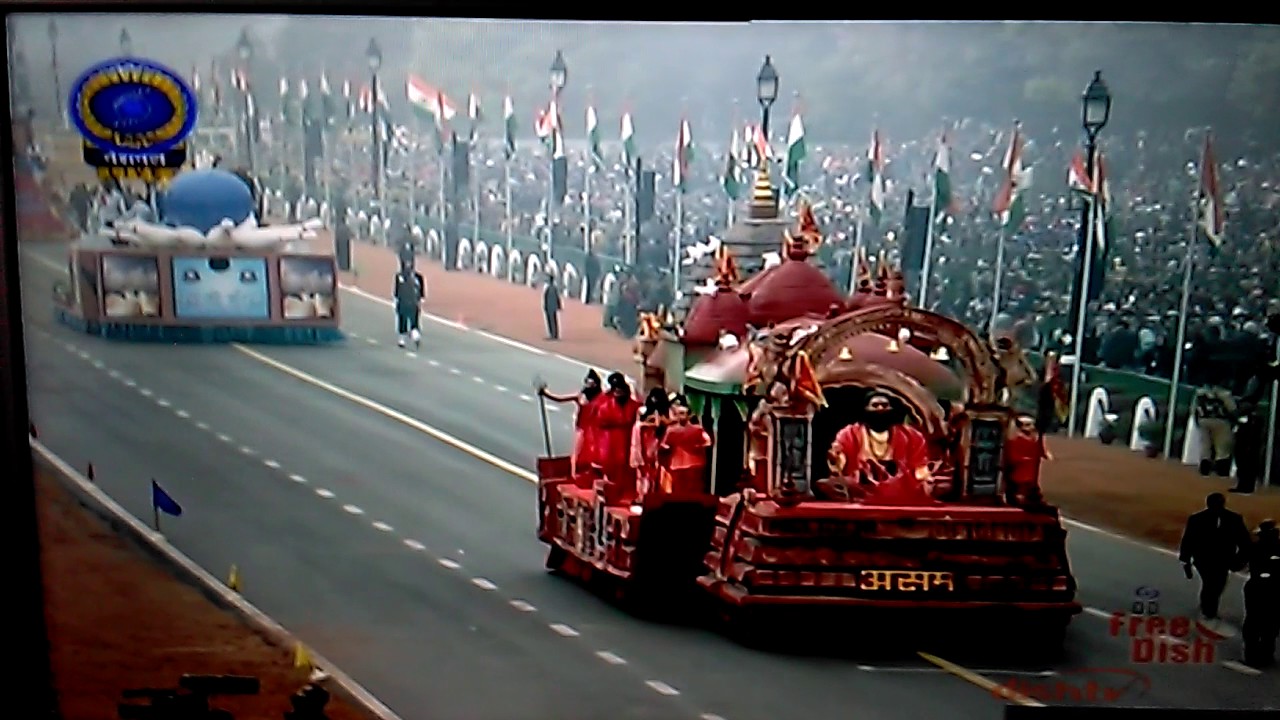 Tableau representing Assam in the "Republic Day of India" parade ...