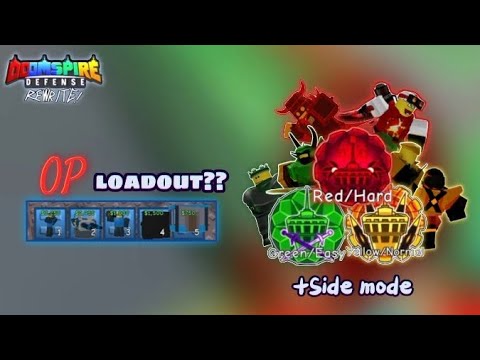 Doomspire Defense REWRITE | OverPower Loadout?? ALL MODE | Gameplay ...