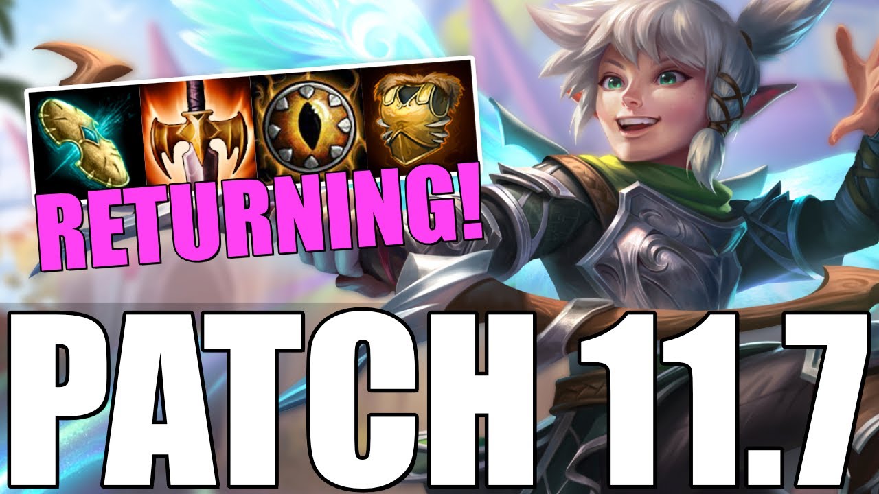THE RETURN OF OLD ITEMS! Smite Patch Notes 11.7 Breakdown! - YouTube