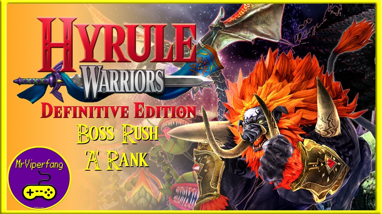 Hyrule Warriors (Switch): 'Boss Rush' Rewards Map - 'A' Rank - YouTube