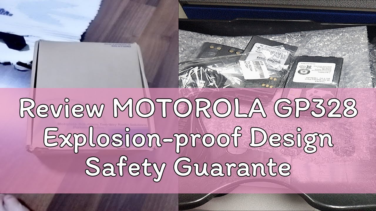 Review MOTOROLA GP328 Explosion-proof Design Safety Guarantee Outdoor ...