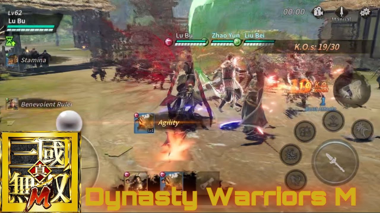 Conquest Mode Jiaozhou Main 4-2 Battle Yuexi Difficulty Normal - YouTube