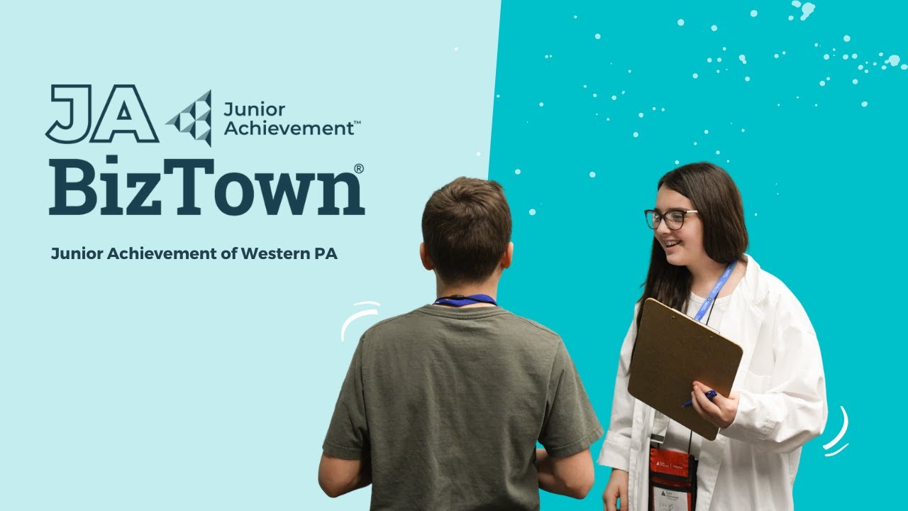JA BizTown® of Western PA - Where Learning Meets the Real World - YouTube
