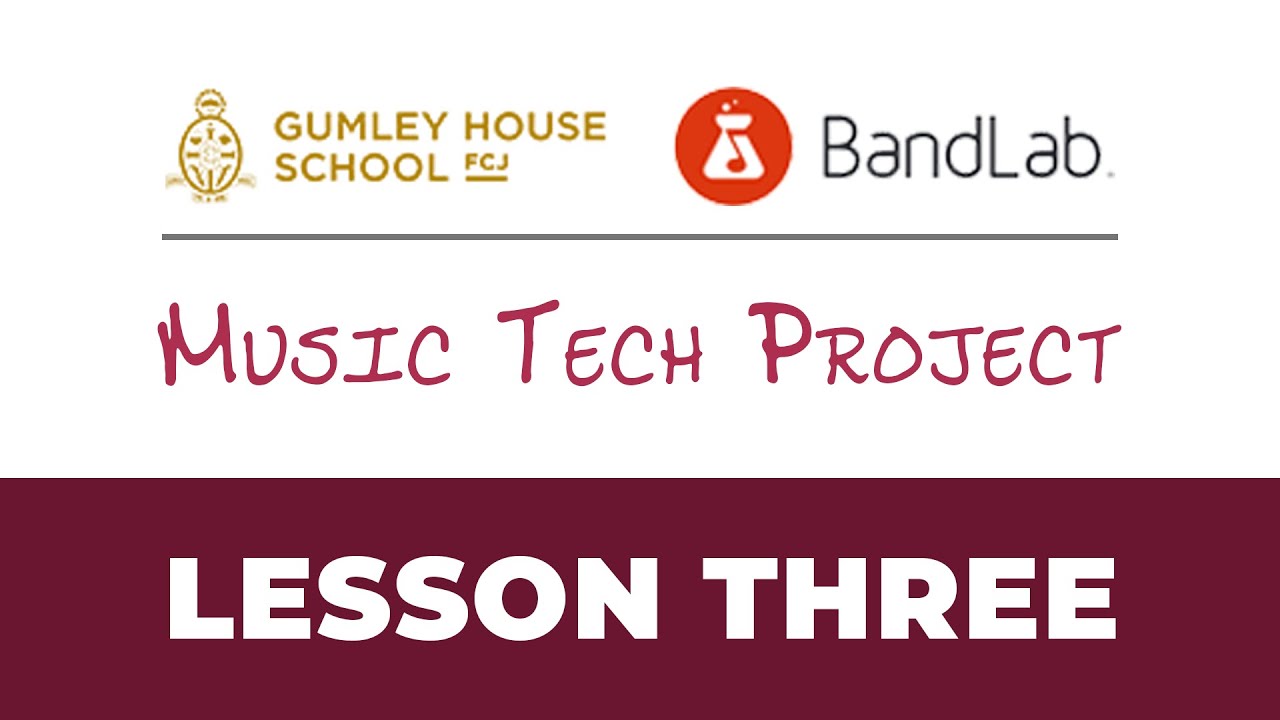 Music Technology Project | Lesson Three: Recording - YouTube