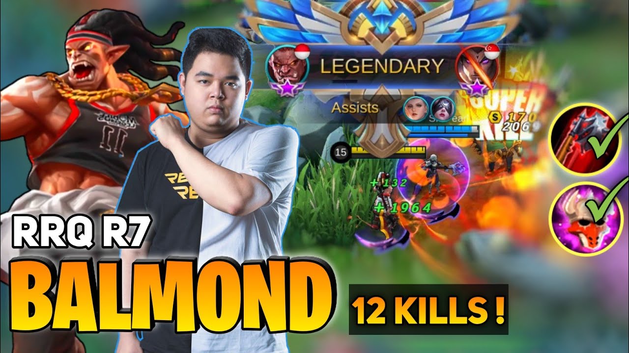 MVP Play! Balmond R7 Aggressive Gameplay | By RRQ R7 - Mobile Legends ...