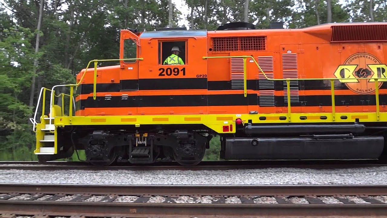 Commonwealth Railway at APM Terminal Suffolk, VA - YouTube