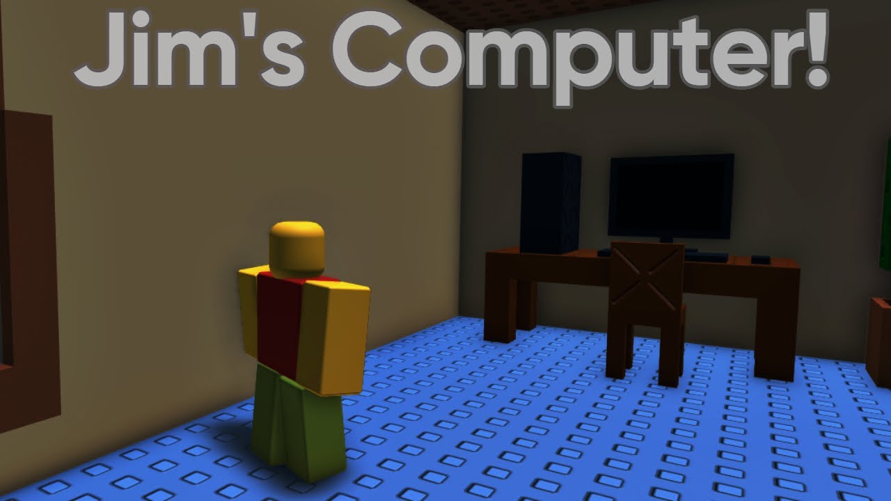 I LOVE my new ROBLOX PC! (Roblox Jim's computer) - YouTube
