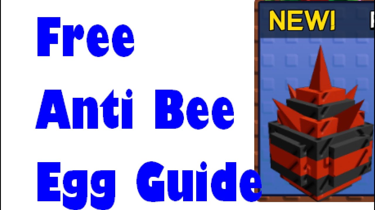 How to Get THE ANTI BEE EGG in Grow a Garden Roblox - YouTube