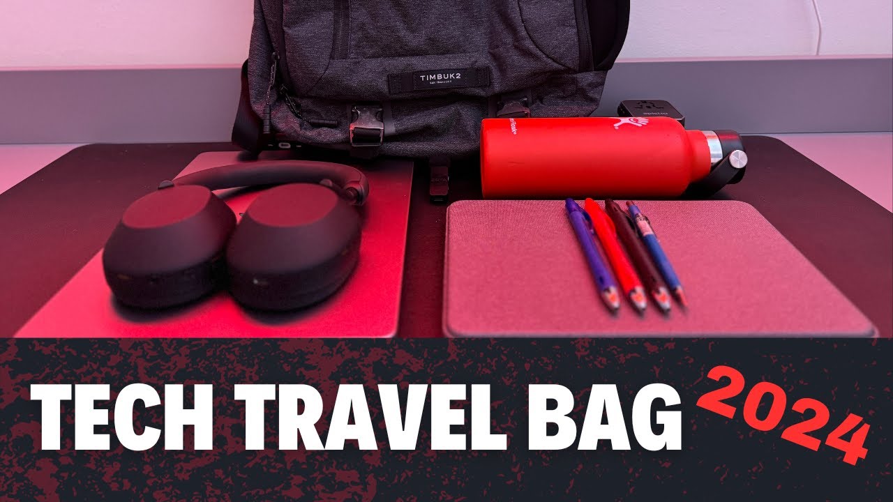 What's in My Travel Tech Bag | 2024 - YouTube