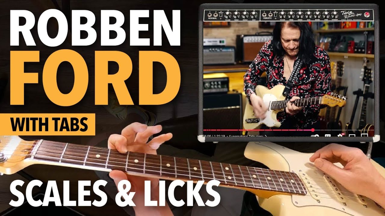 Robben Ford Guitar Lesson: Mixing Major & Minor Pentatonics for Killer Licks - YouTube