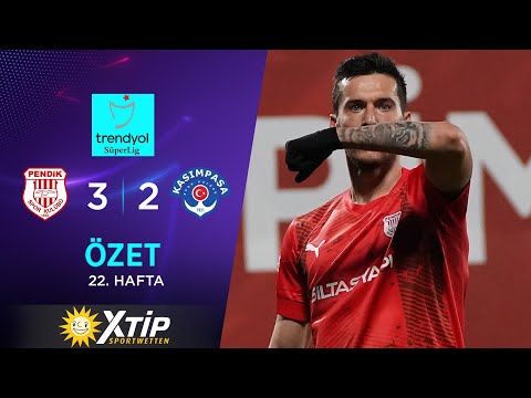 MERKUR BETS | S. Y. Pendikspor (3-2) Kasımpaşa - Highlights/Özet | Trendyol Süper Lig - 2023/24