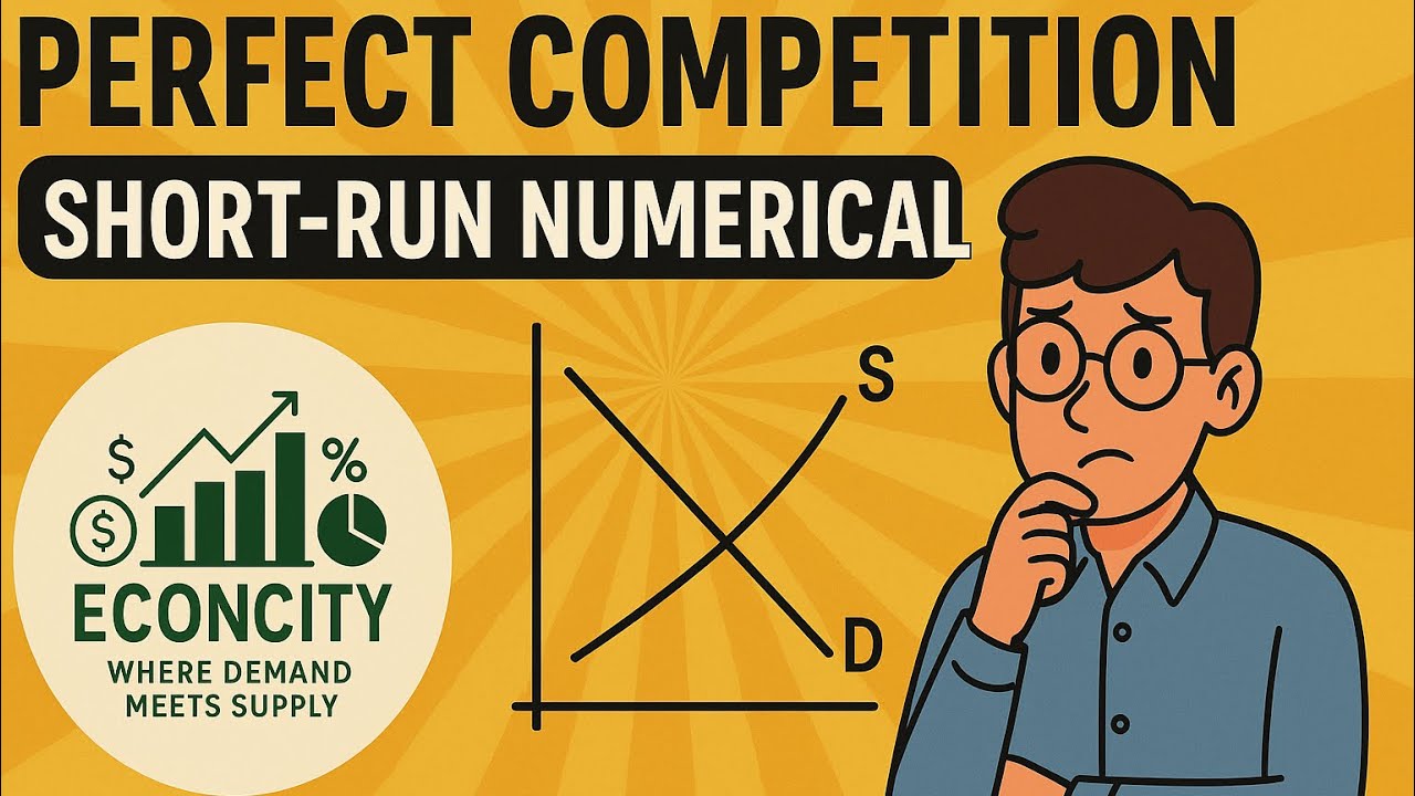 Short-Run Perfect Competition Numerical Solved Step-by-Step | DU ...