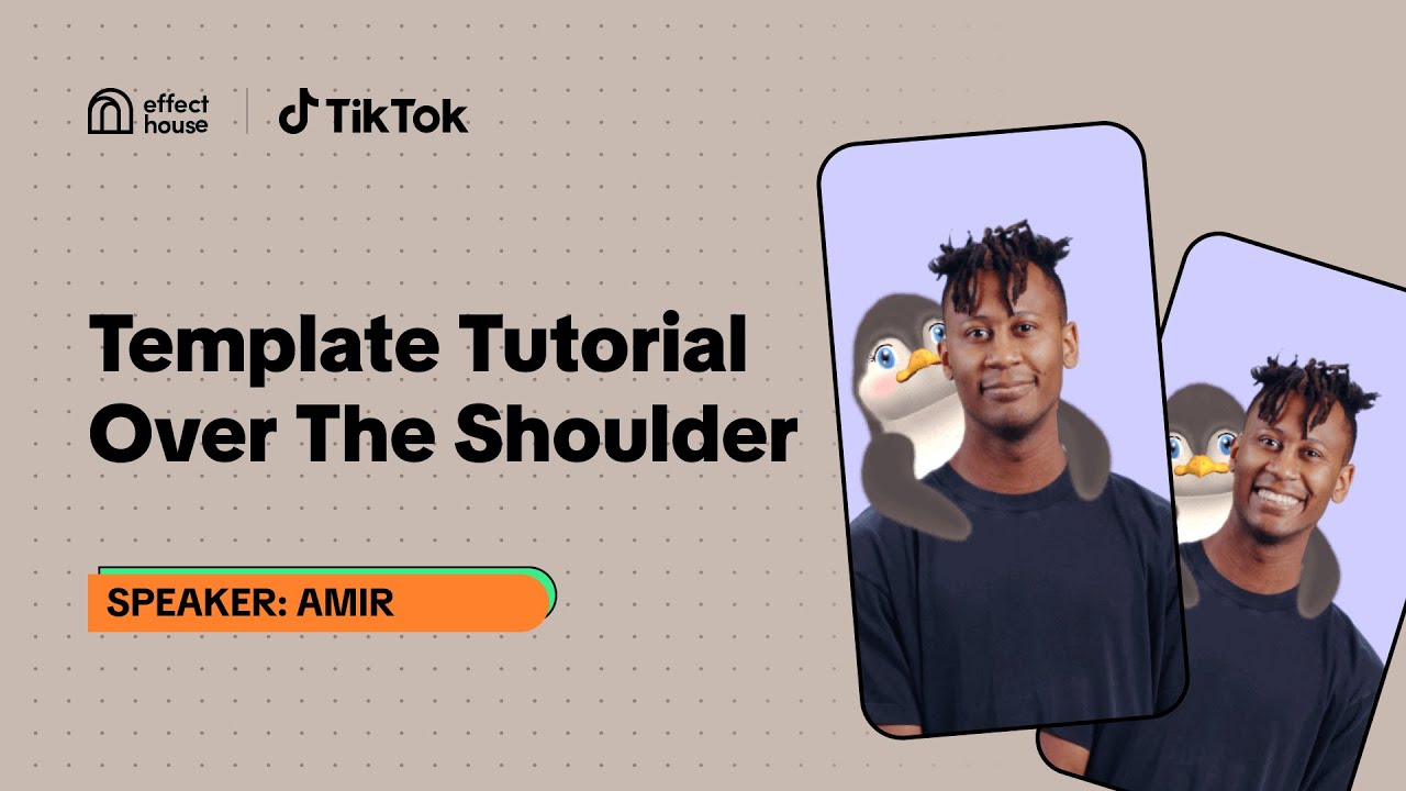 TikTok Effect House Template Tutorial: Over the Shoulder - YouTube