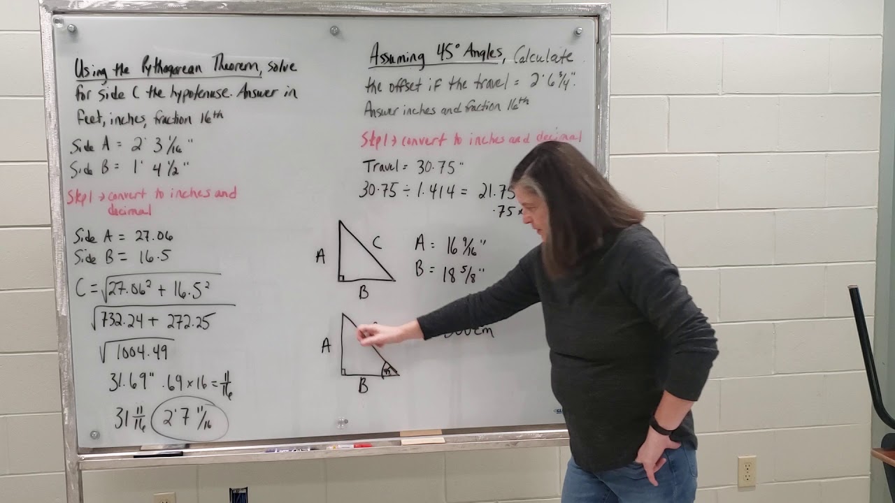 Math for Welders Class 3 Video - YouTube