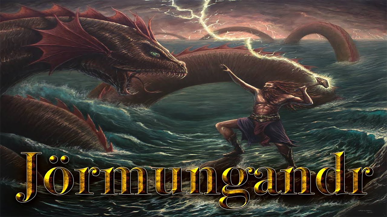 Jörmungandr: The World Serpent of Norse Mythology | Mystical Creatures ...