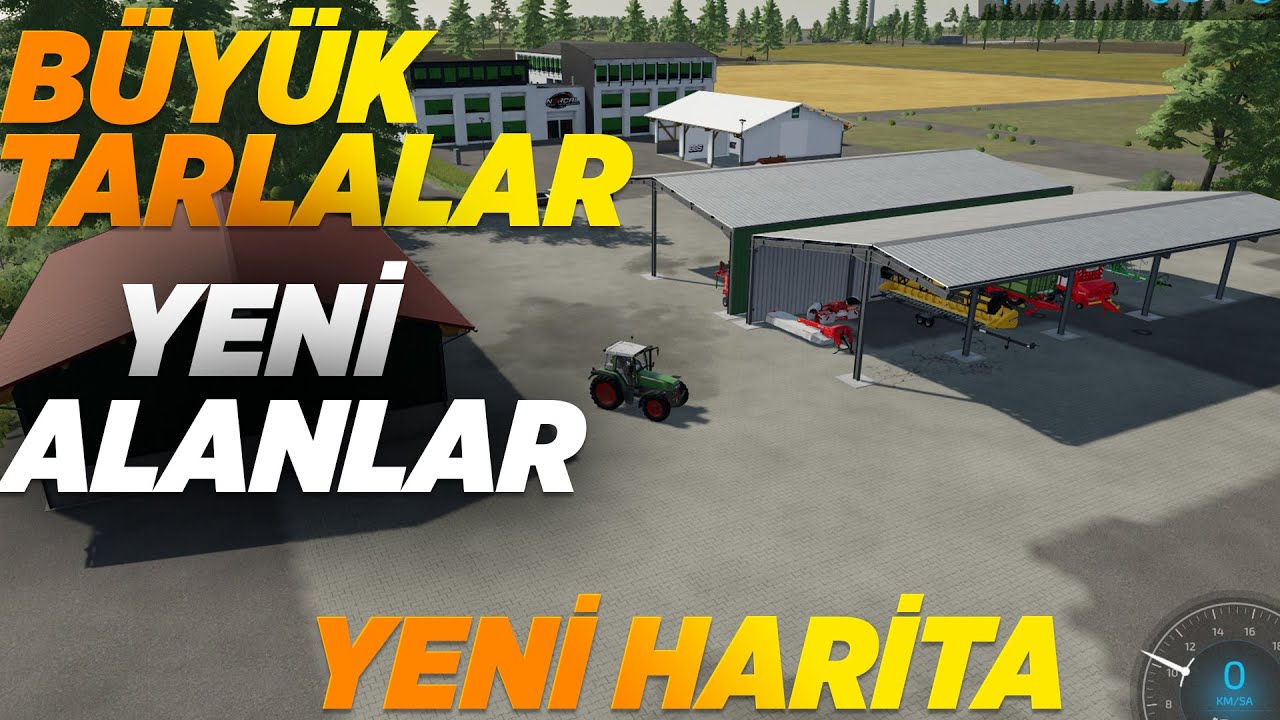 MÜKEMMEL DİZAYN EDİLMİŞ HARİTA MODU | FARMİNG SİMULATOR 2022 | fs 22 ...