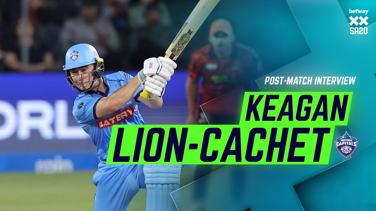 Keagan Lion-Cachet Post-match Interview | Match 17 - SECvPR | Betway SA ...