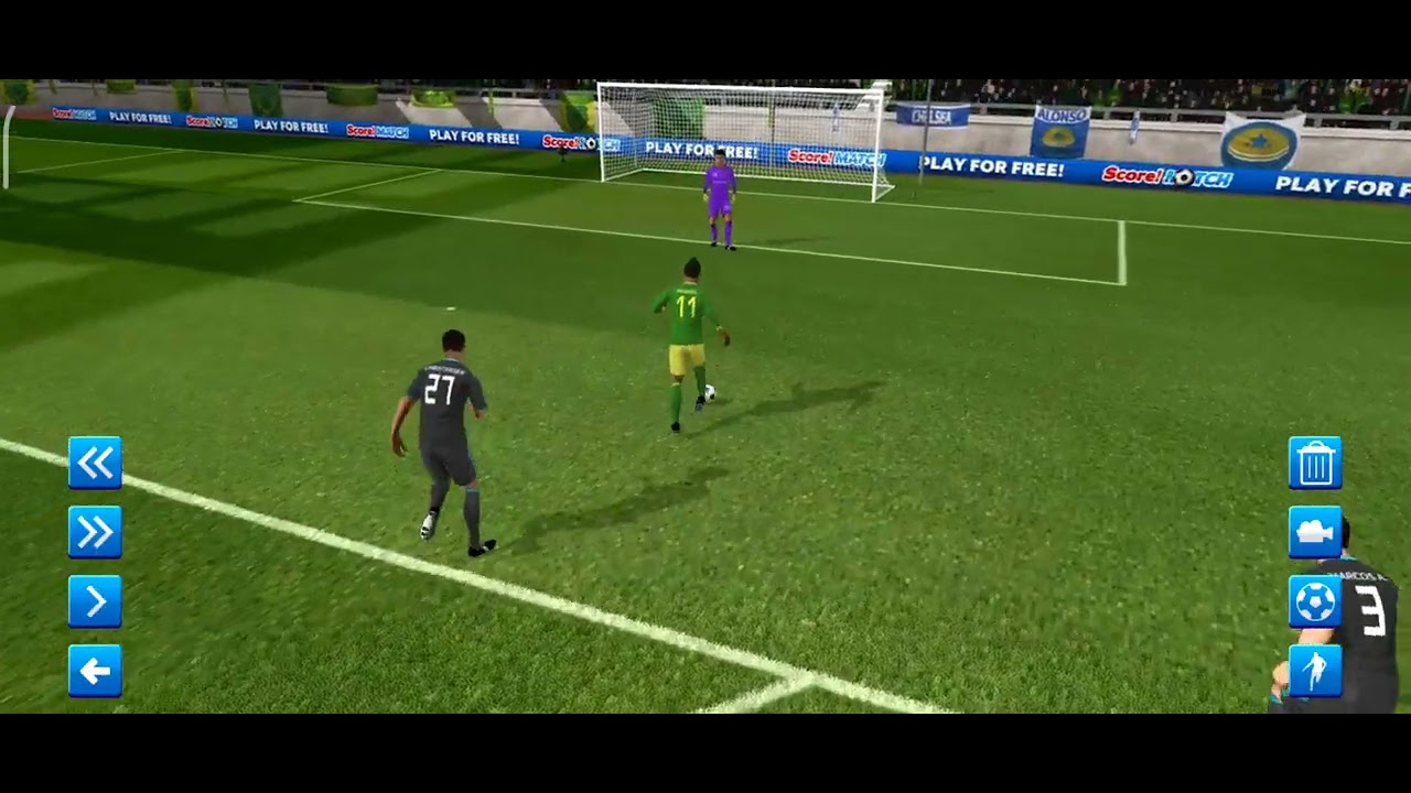 DLS 17 best goal #41 - YouTube