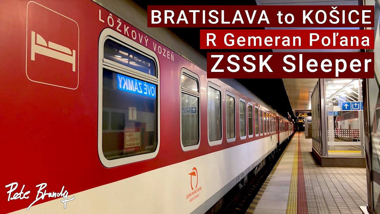 TRIP REPORT | ZSSK Sleeper | Bratislava to Košice | Night Train R801 ...