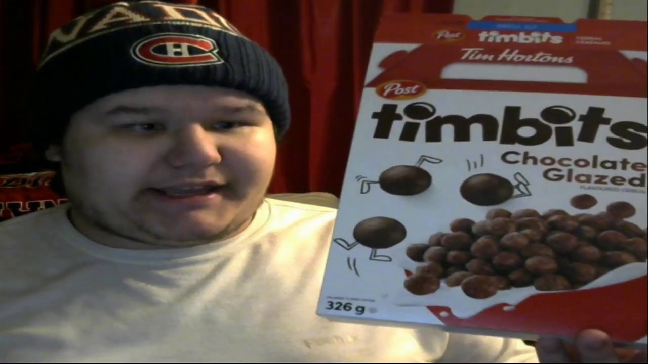 Let's Eat Tim Hortons' Timbits Chocolate Glazed Cereal (CEREAL REVIEW ...