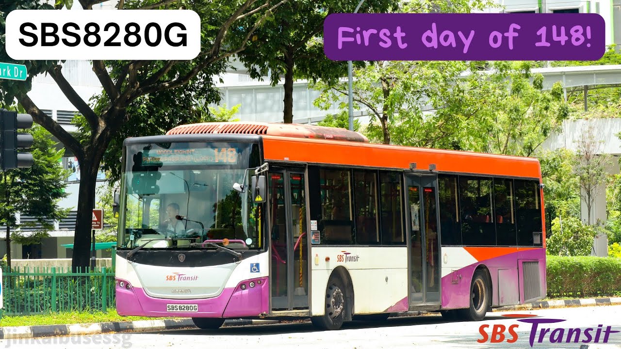 [SBST] First day of this new service! Joyride on SBS8280G on service ...