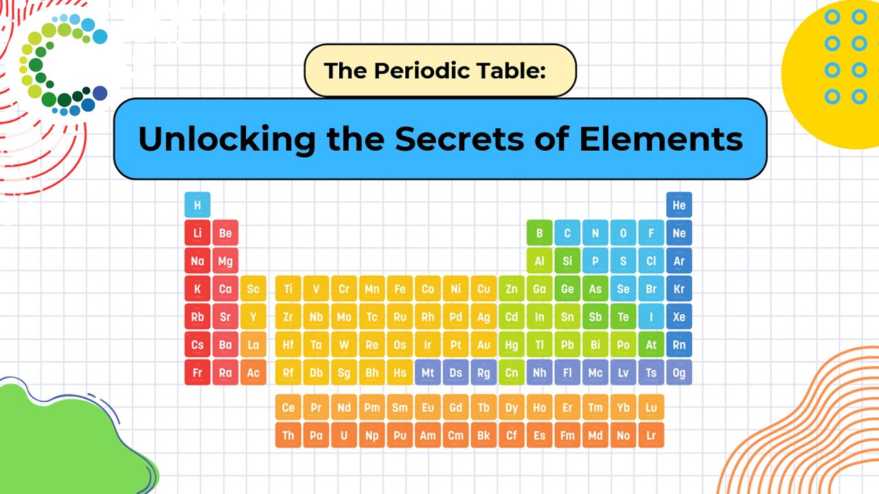 The Periodic Table: Unlocking the Secrets of Elements - YouTube