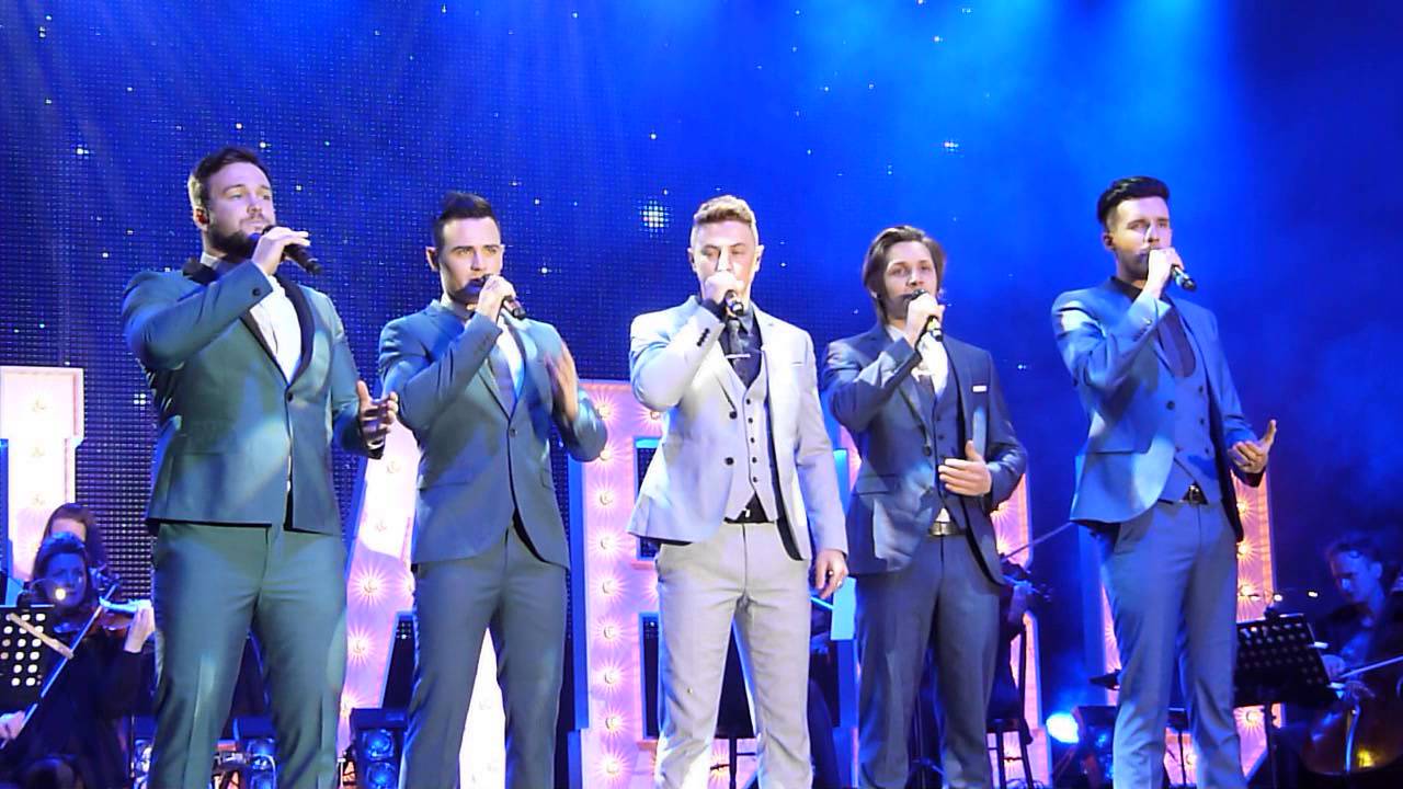 Collabro 'Stars' live at Betley Court Farm Crewe 16.08.15 HD - YouTube