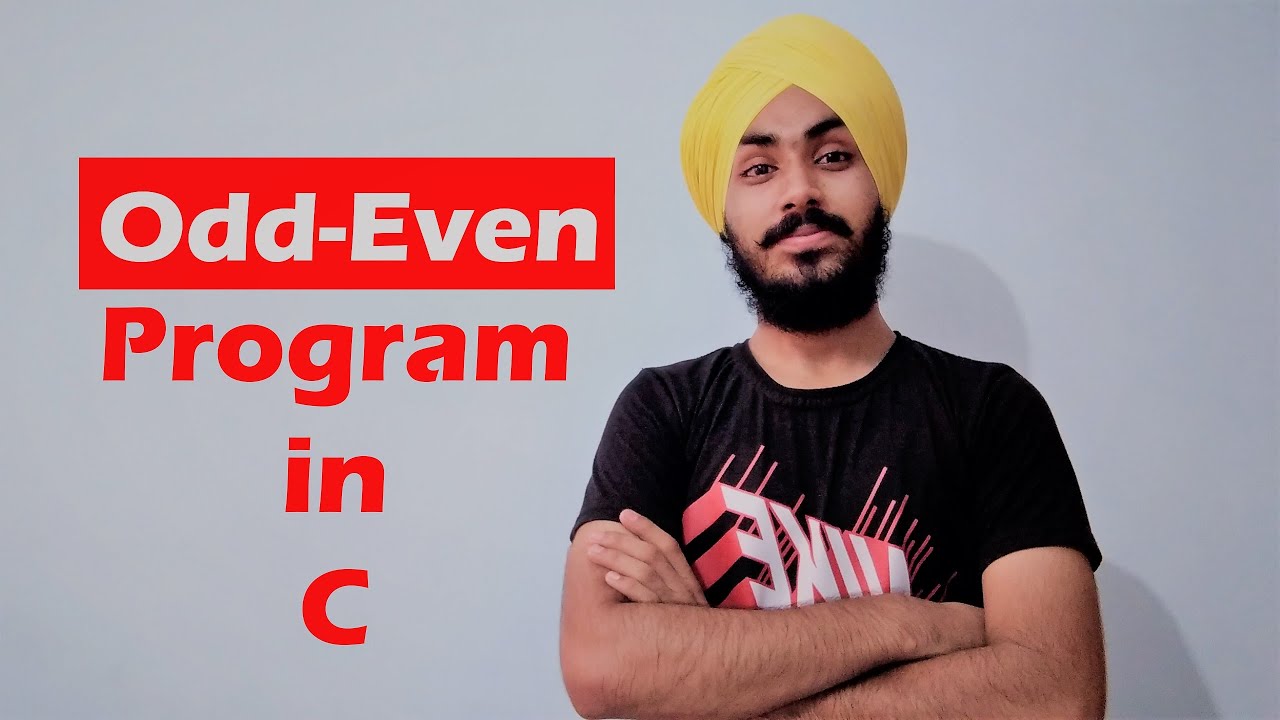 Odd Even Program In C Language Jit Code YouTube Odd Even Program In C Language Jit Code YouTube