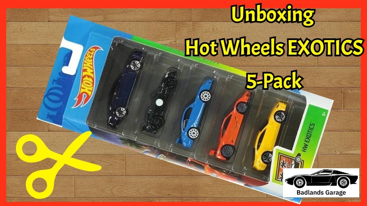 Unboxing 2020 HW EXOTICS 5-Pack - 2020 - YouTube
