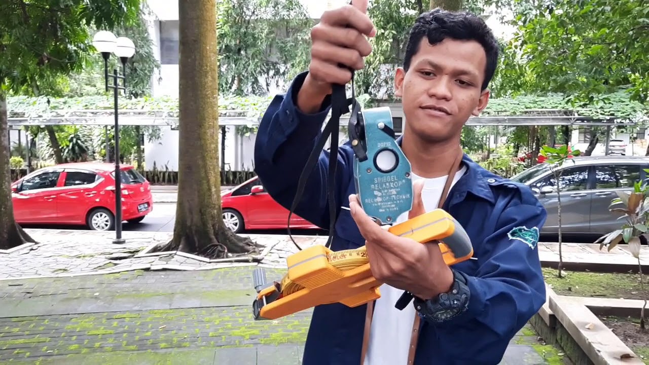 CARA MENGGUNAKAN SPIEGEL RELASKOP UNTUK MENGUKUR DIAMETER POHON - YouTube